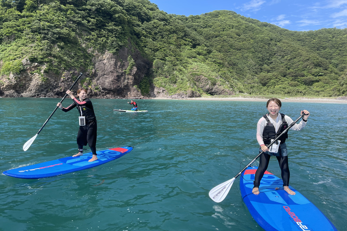 初心者OK！SUPで楽しむジオパークの絶景！兵庫県新温泉町で感動の自然体験 | 地方創生メディア Mediall（メディアール）